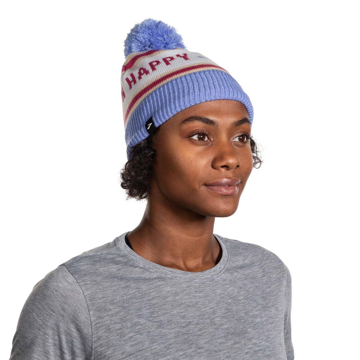 Brooks Heritage Pom Beanie – Portland Running Company