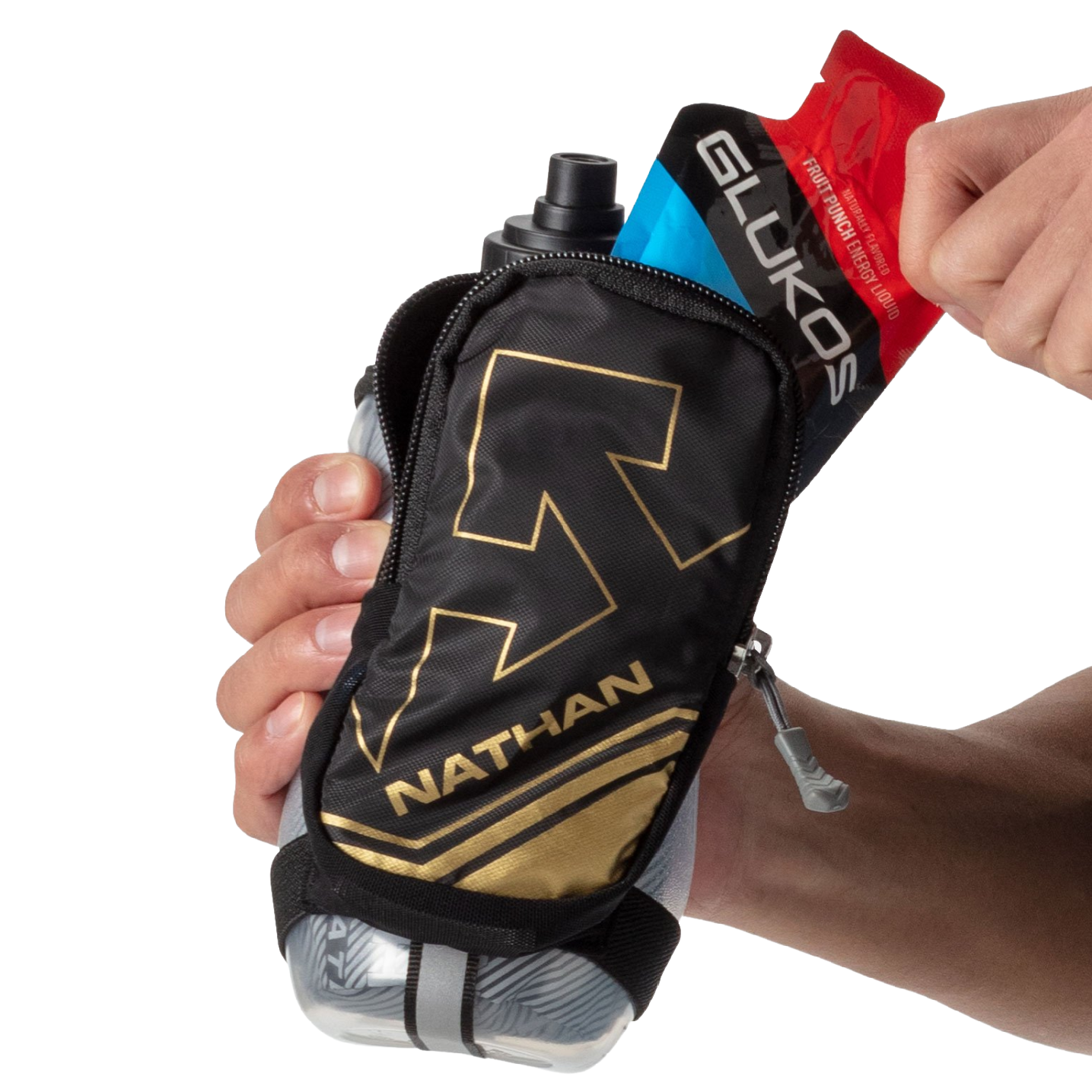 Nathan SpeedDraw Plus Insulated Handheld Bottle – Portland Running Company